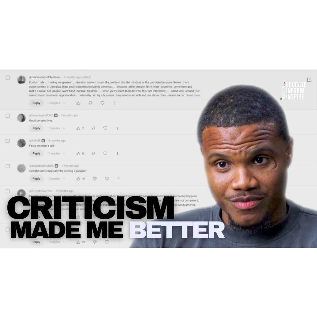 Dale Elliot Jr: The Power of Embracing Criticism and How It Helped Him ...